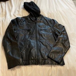 7 Diamonds | Jackets & Coats | 7 Diamonds Genuine Leather Moto Jacket ...